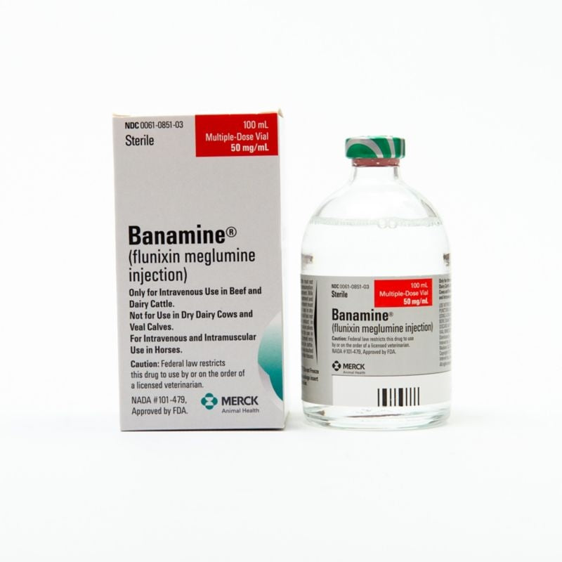 Banamine Injection 50mg/ml– KVSupply